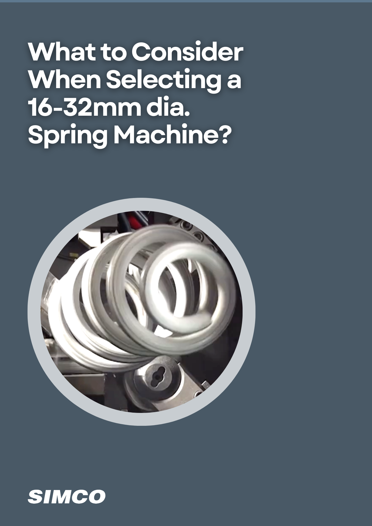 Large Diameter Wire Spring Machine | Innovating Spring Production