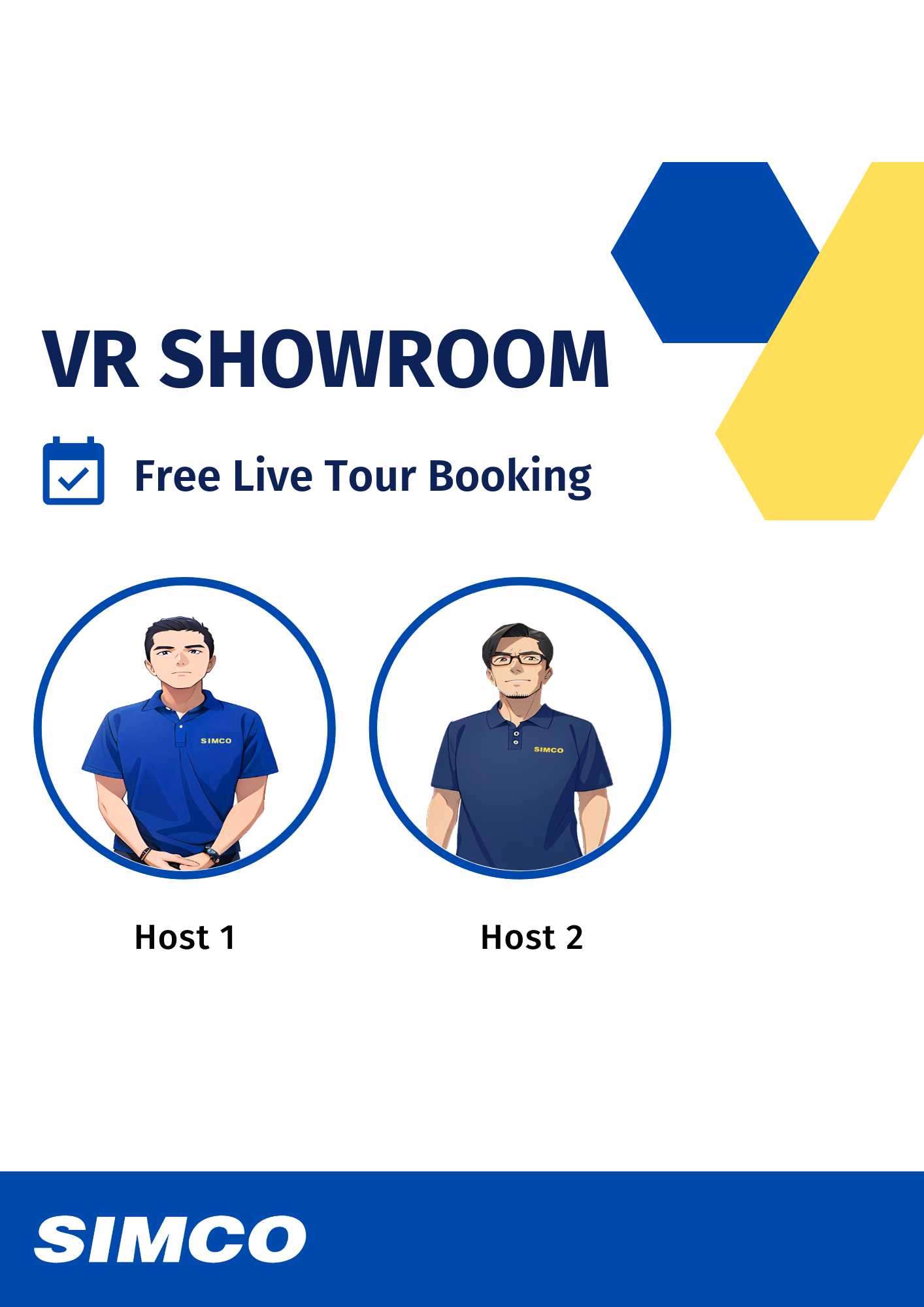 Free Live Tour Booking - SIMCO