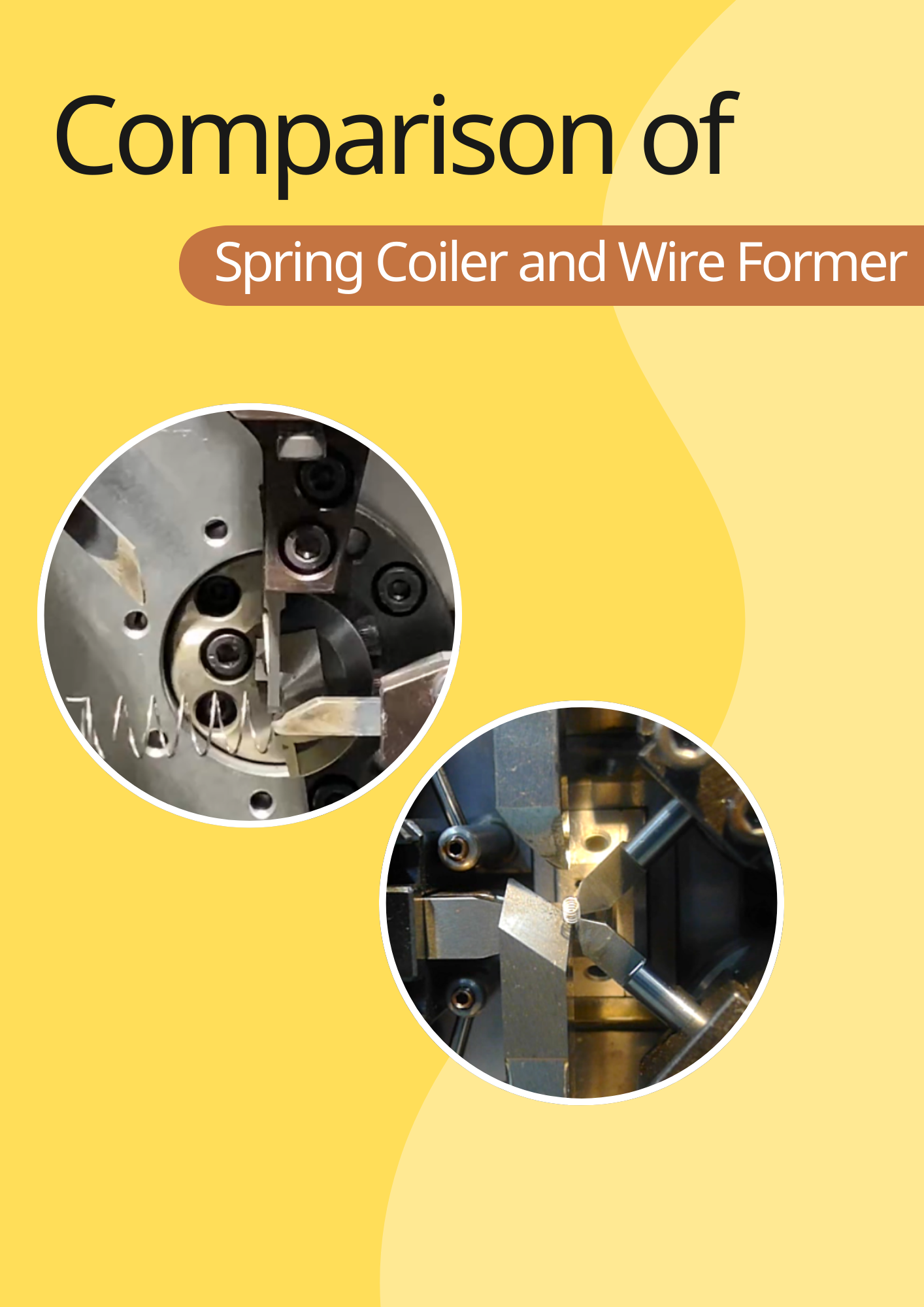 Comparison of Spring Coiler and Wire Former - SIMCO