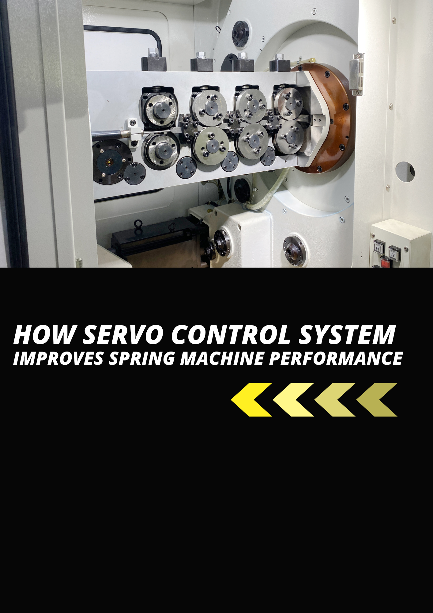 How servo control system improves spring machine performance